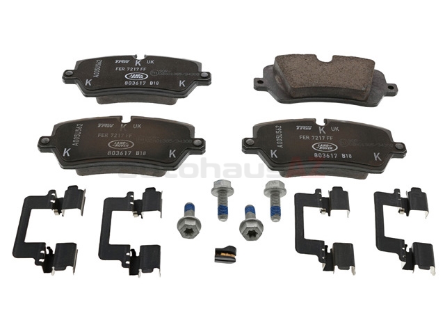 Genuine Land Rover LR084118 Brake Pad Set; Rear - Land Rover
