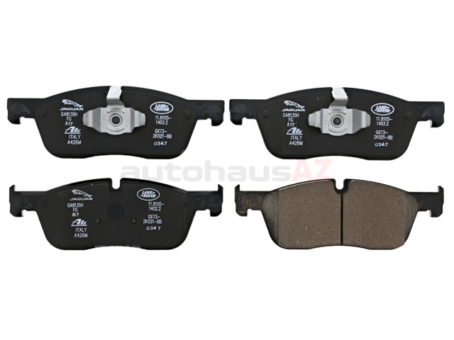Genuine Land Rover LR090689 Brake Pad Set; Front - Land Rover
