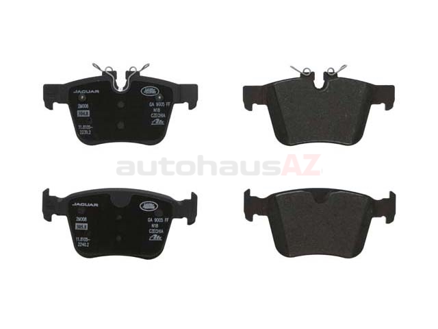 Genuine Land Rover LR160459 Brake Pad Set; Rear - Land Rover | LR123010