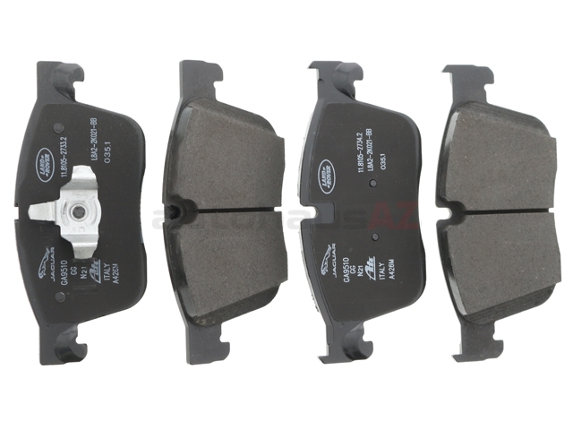 Genuine Land Rover LR141734 Brake Pad Set; Front - Land Rover