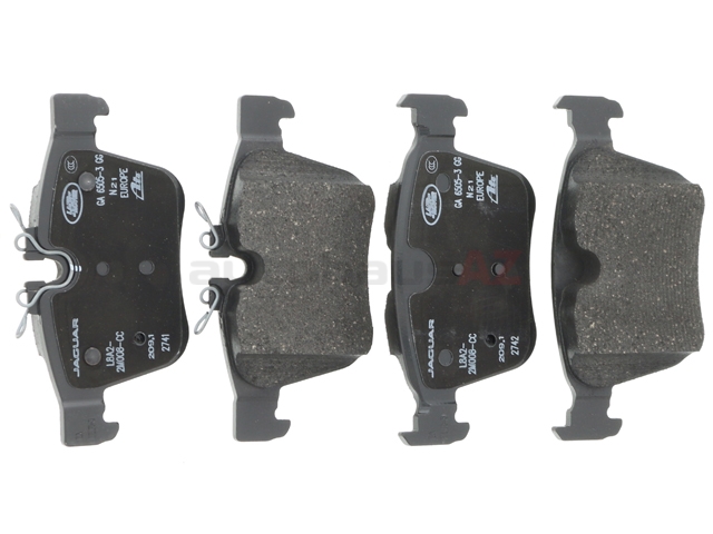 Genuine Land Rover LR160580 Brake Pad Set; Rear - Land Rover