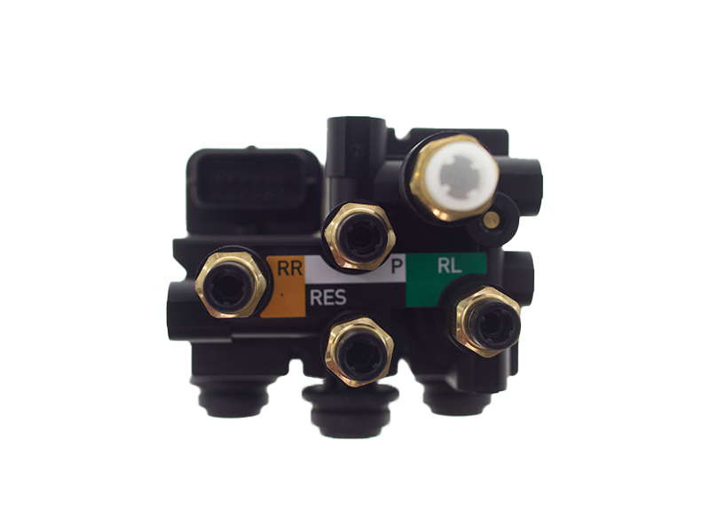 Genuine Land Rover LR176326 Air Suspension Solenoid Valve Unit; Rear ...
