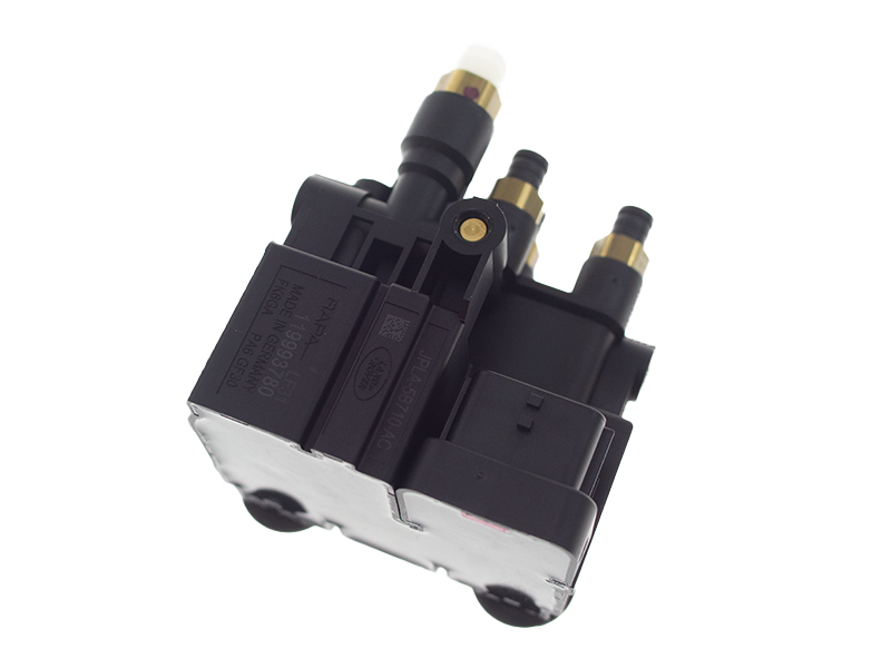 Genuine Land Rover LR176326 Air Suspension Solenoid Valve Unit; Rear ...