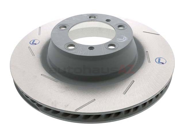 SHW Performance 298615601B, PRL39727 Disc Brake Rotor; Rear Left - Porsche