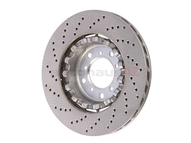 SHW Performance 34112282802, BFR42842 Disc Brake Rotor; Front Right - BMW