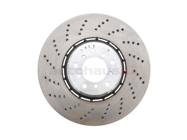 SHW Performance 34112282805, BFL48051 Disc Brake Rotor; Front Left - BMW