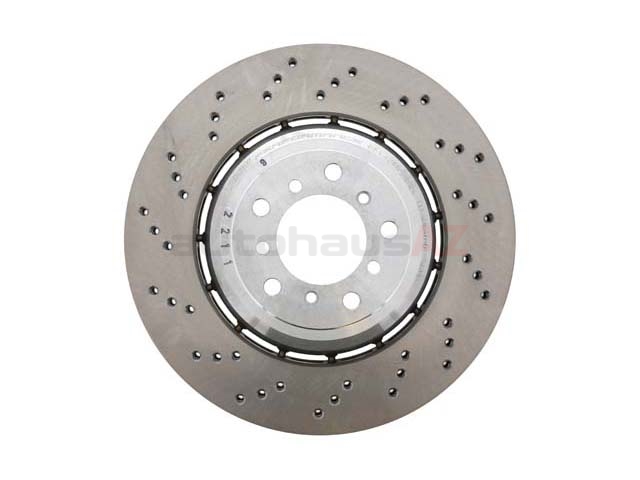 SHW Performance 34112283801, BFL42851 Disc Brake Rotor; Front Left - BMW