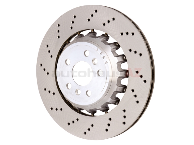 SHW Performance 34118054827, BRL43503 Disc Brake Rotor; Rear Left - BMW
