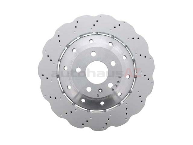 SHW Performance 4S0615601B, ARX48211 Disc Brake Rotor; Rear - Audi ...