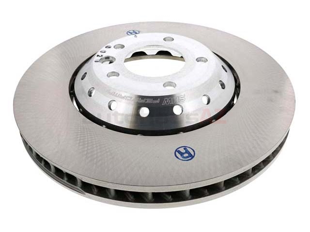 SHW Performance 95835140450, PFR47524 Disc Brake Rotor; Front Right ...