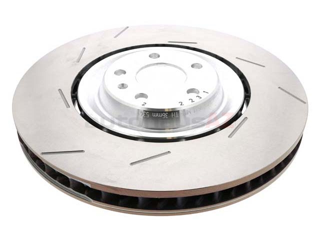 SHW Performance 95B615301P, PFL49531 Disc Brake Rotor; Front Left - Porsche