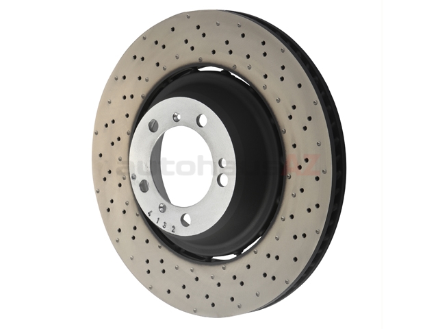 SHW Performance 992615602H, PRR49218 Disc Brake Rotor; Rear Right - Porsche