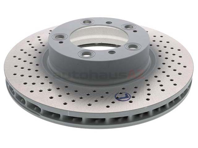 SHW Performance 99635140501, PFL39965 Disc Brake Rotor; Front Left ...