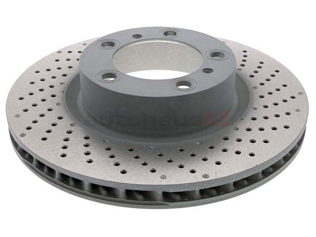 SHW Performance 99735140201, PFR39972 Disc Brake Rotor - Porsche