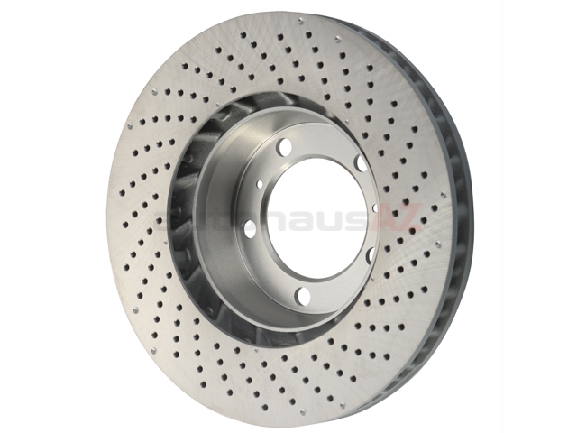 SHW Performance 9P1615301A, PFL39981 Disc Brake Rotor; Front Left - Porsche