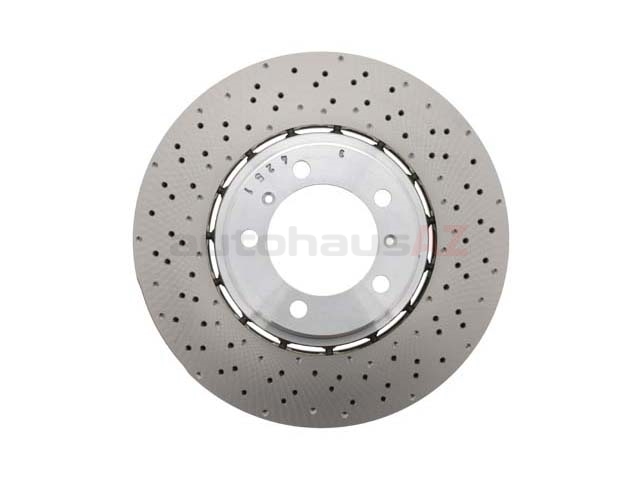 SHW Performance 9P1615301, PFL49901 Disc Brake Rotor; Front Left ...