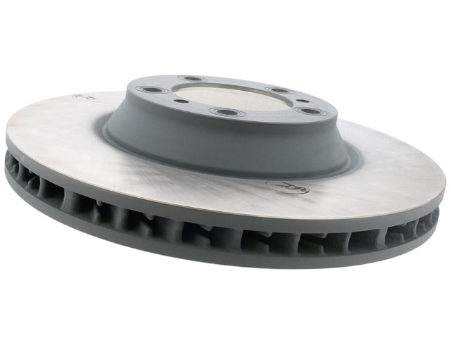 Sebro Coated 971615302, 205880C Disc Brake Rotor; Front Right - Porsche