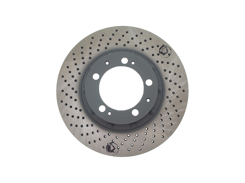 Sebro Coated 99335104510, 205813C Disc Brake Rotor; Front Left - Porsche