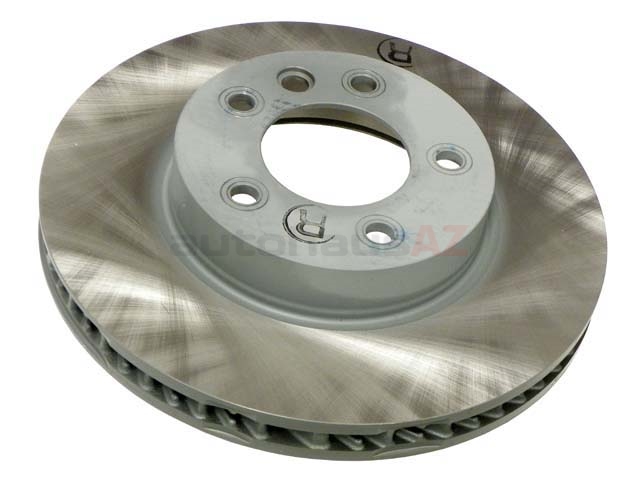 Sebro Coated 7L6615302P, 205852C Disc Brake Rotor; Front Right - VW ...