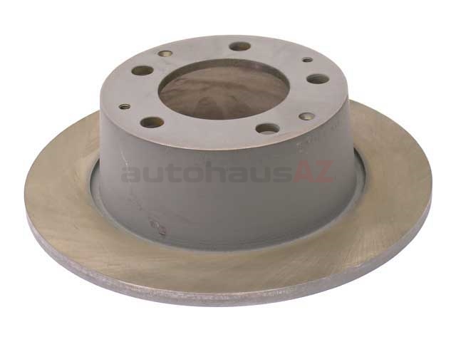 Sebro Coated 90135240118, 105184C Disc Brake Rotor; Rear - Porsche | 105184