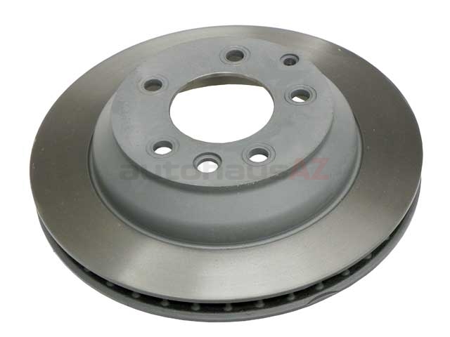 Sebro Coated 95535240131, 205854C Disc Brake Rotor; Rear - Porsche ...
