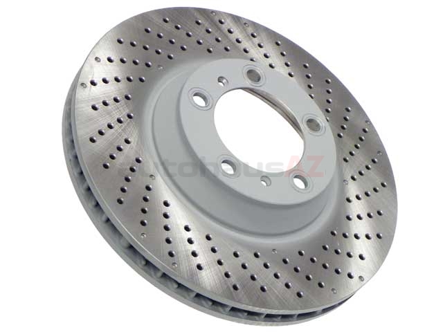 Sebro Coated 99735140601, 205856C Disc Brake Rotor; Directional Front ...