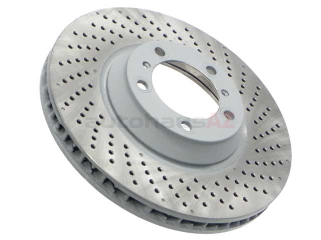 Sebro Coated 99735141090, 205858C Disc Brake Rotor; Front Right ...