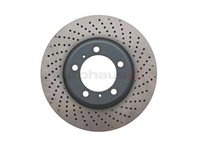 Sebro Coated 9P1615302A Disc Brake Rotor; Front Right - Porsche ...