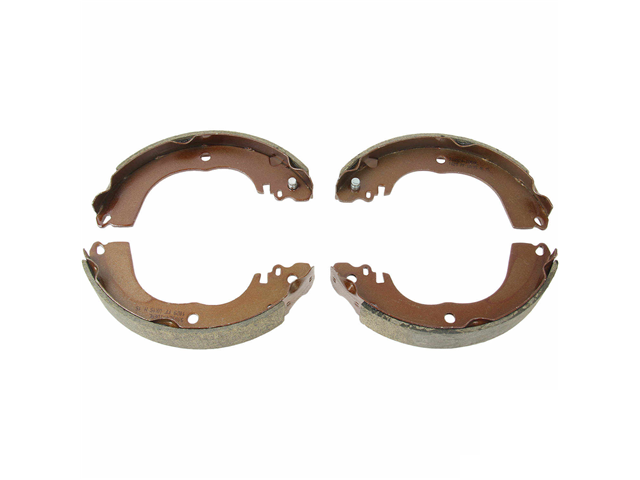 Enduro S924 Brake Shoe Set; Rear - Nissan