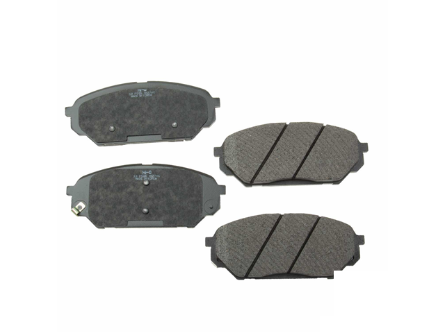 Hi-Q SP1203 Brake Pad Set; Front - Hyundai