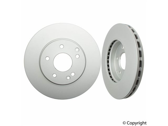 ATE Coated SP25110 Disc Brake Rotor; Front - Mercedes | 2034210312 ...