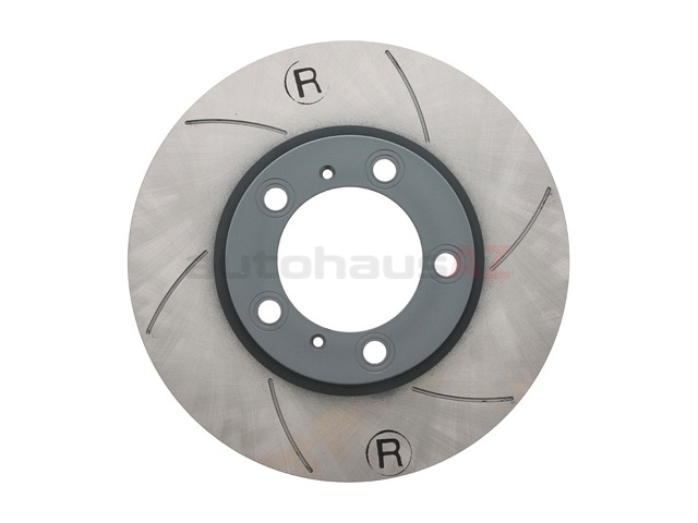 Sebro Slotted & Coated 98135140201, 909370C Disc Brake Rotor; Front ...