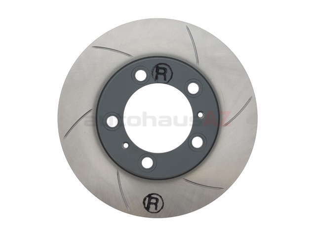 Sebro Slotted & Coated 98735140201, 909326C Disc Brake Rotor; Front ...