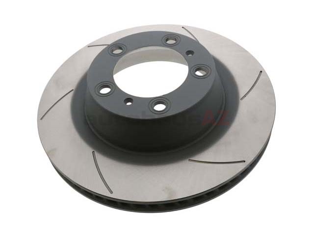 Sebro Slotted & Coated 99135240200, 909360C Disc Brake Rotor; Rear ...