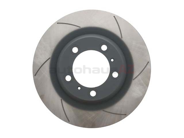 Sebro Slotted & Coated 99135240200, 909360C Disc Brake Rotor; Rear ...