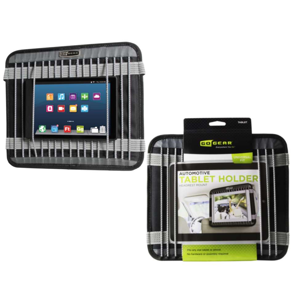 GoGear TABLET-PDQ Seat Back Organizer; Tablet/Smart Phone Holder
