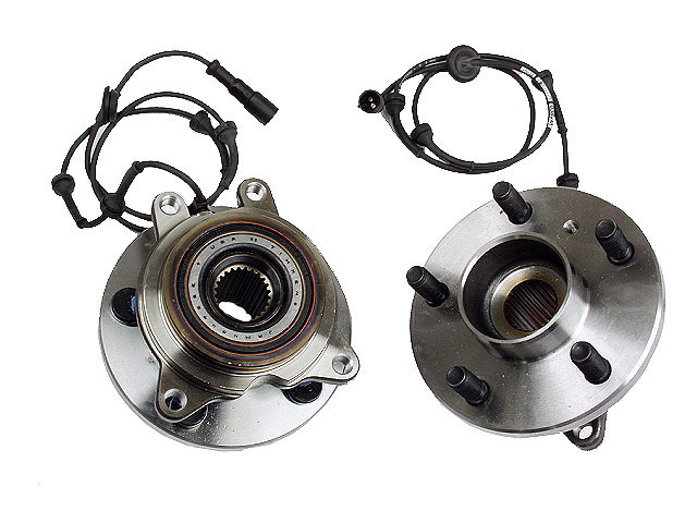 Eurospare TAY100060 Wheel Bearing and Hub Assembly; Front - Land Rover