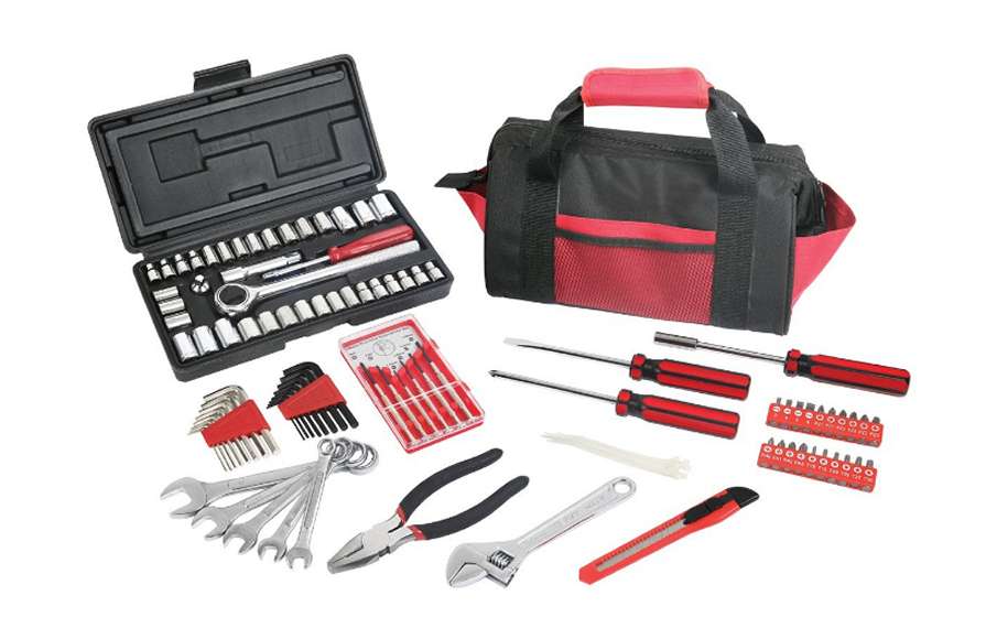 GreatNeck Tools TK105 Multi Purpose Tool Set; 105 Piece Tool Set with ...