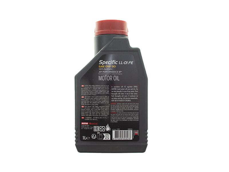 Motul Specific LL-01 FE 83215A2AF99, 111781 Engine Oil - BMW ...