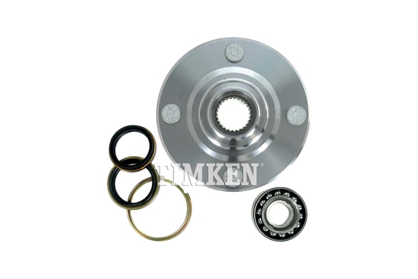 Timken 518507 Wheel Bearing and Hub Assembly; Front - Chevrolet, Geo ...