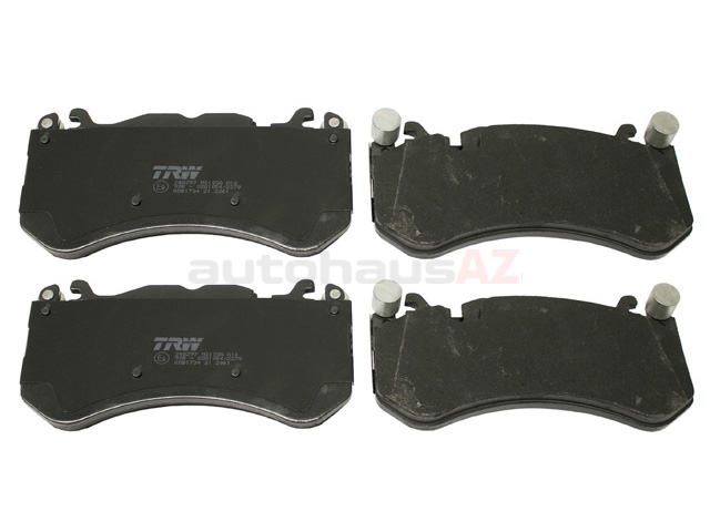 TRW 0084201020, GDB1734 Brake Pad Set; Front - Mercedes | 0004204000 ...