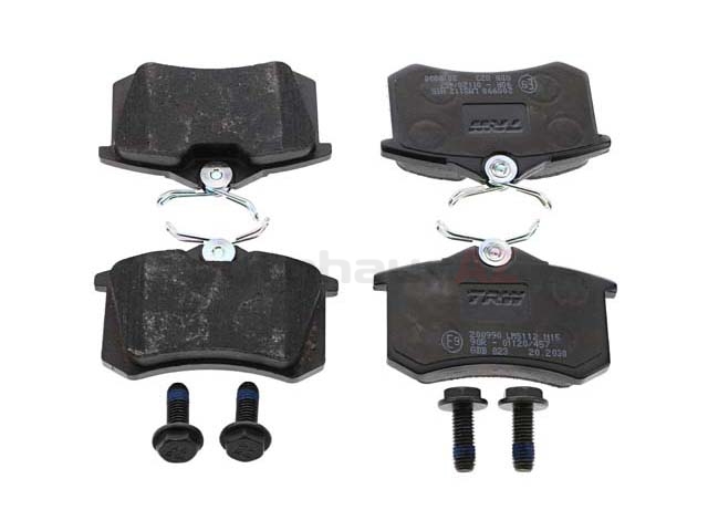 TRW 1H0698451F, GDB823 Brake Pad Set - VW | 191615405B 191615405D ...