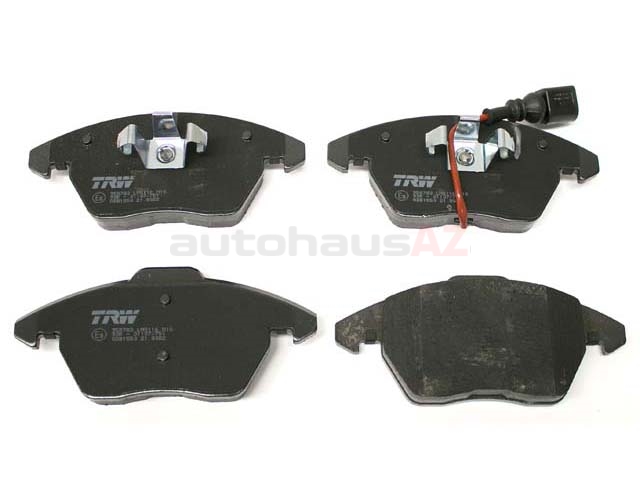TRW 3C0698151C, GDB1550 Brake Pad Set; Front - VW | 3C0698151J