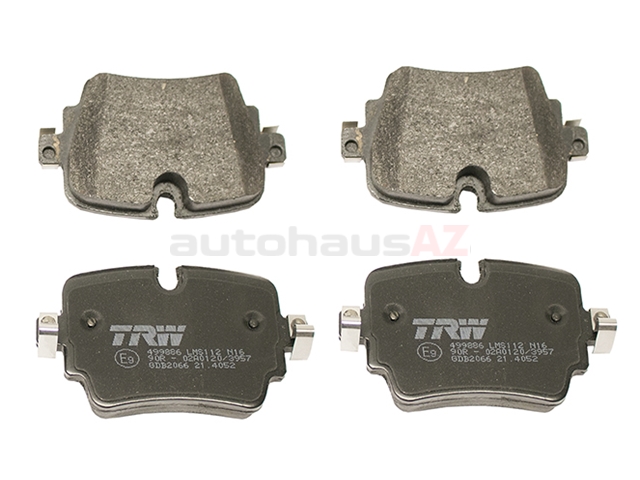 TRW T2R7945, GDB2066 Brake Pad Set; Rear - Jaguar | C2D49906