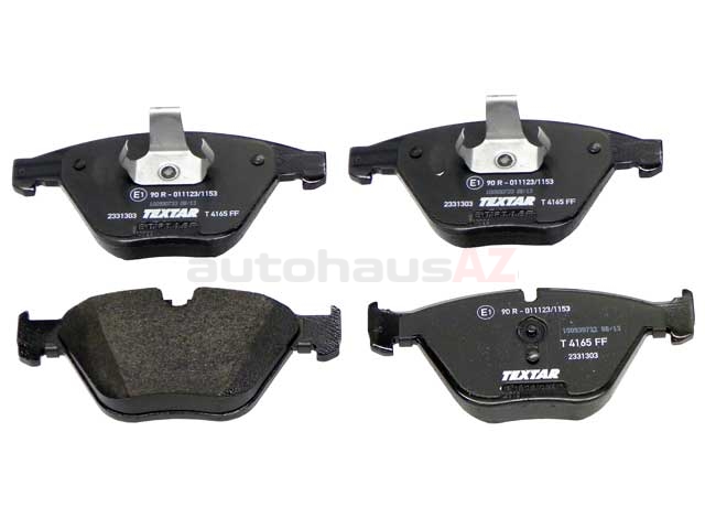 Textar 34116794920 Brake Pad Set; Front - BMW | 2331303 34116776161 ...