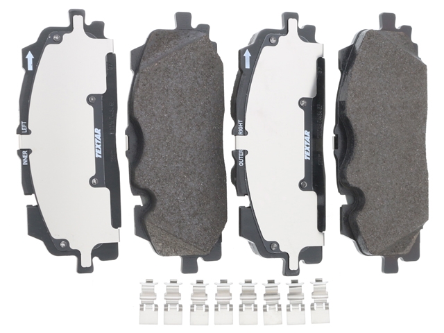 Textar 4M0698151BK, 2586101 Brake Pad Set; Front - Audi
