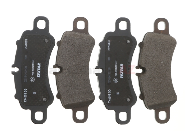 Textar 992698075F, 2598303 Brake Pad Set; Front - Porsche | 992698151G
