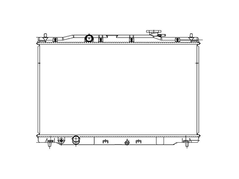 TYC 13314 Radiator Assembly; Primary - Honda | 190105LAA51 19010R5AA51 ...