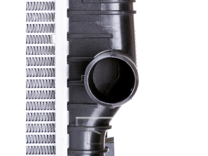 TYC 13364 Radiator Assembly; Primary - Ford, Lincoln | 3666 8013364 ...