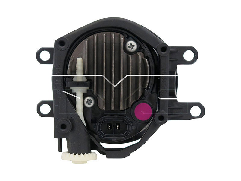 TYC 19-6117-00-9 CAPA Certified Fog Light Assembly; Right - Lexus ...